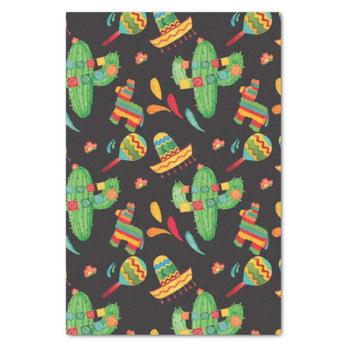 Fiesta Pattern Tissue paper | Zazzle.com