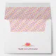 Fiesta Pink Dots Wedding Envelope | Zazzle