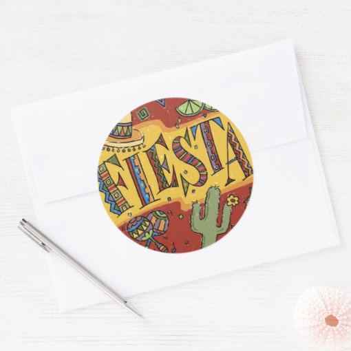Fiesta Sticker | Zazzle