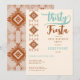 Fiesta Terracotta Desert Print 30th Birthday Party Invitation | Zazzle