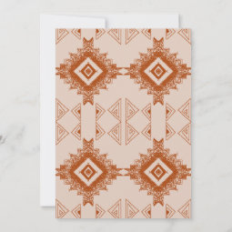 Fiesta Terracotta Desert Print 30th Birthday Party Invitation | Zazzle