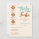 Fiesta Terracotta Desert Print 30th Birthday Party Invitation | Zazzle