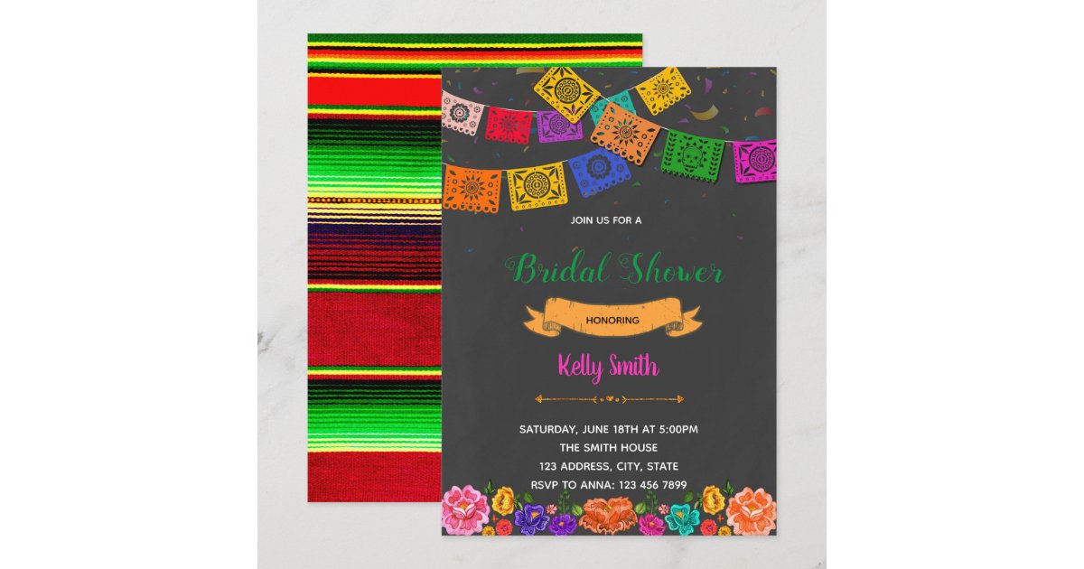 Fiesta theme party invitation | Zazzle