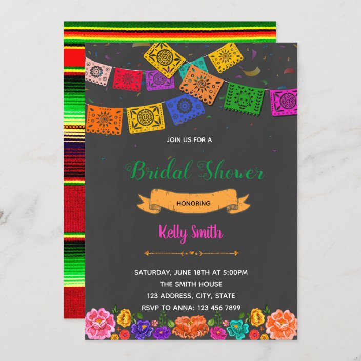 Fiesta theme party invitation | Zazzle.com