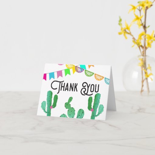 Fiesta-themed Thank You Cards | Zazzle