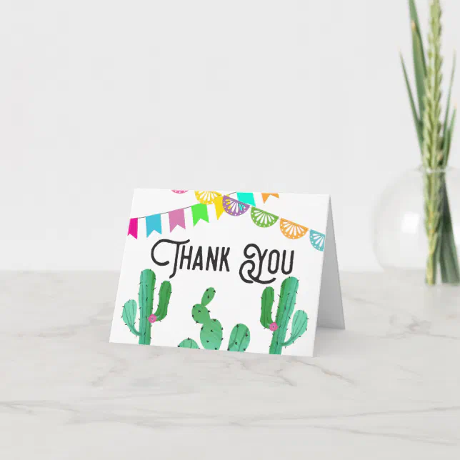 Fiesta-themed Thank You Cards | Zazzle