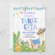 Fiesta Three Esta Boy Blue 3rd Birthday Invitation | Zazzle