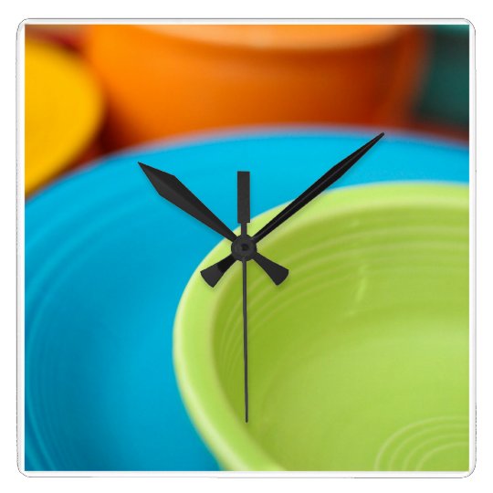 Fiesta wall clock ware | Zazzle.com