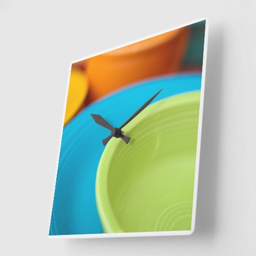 Fiesta wall clock ware | Zazzle