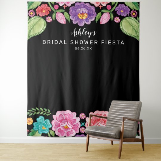 Fiesta Wedding Backdrop Photo Booth | Zazzle.com