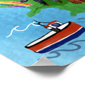 Fife Coastal Path EAST NEUK Illustrated Map Poster | Zazzle