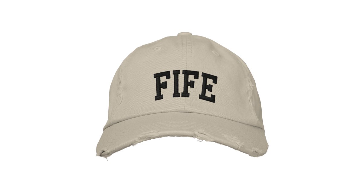 Fife Embroidered Hat | Zazzle
