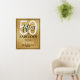 Fifty and Fabulous Script 50th Birthday Foam Board | Zazzle