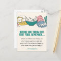 Fight Food Waste Climate Impact Poster Postcard | Zazzle