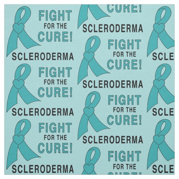 Scleroderma Awareness Butterfly Fabric | Zazzle