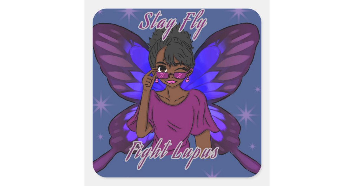 Fight Lupus Sticker | Zazzle