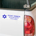 Fight Terror Support Israel Bumper Sticker | Zazzle