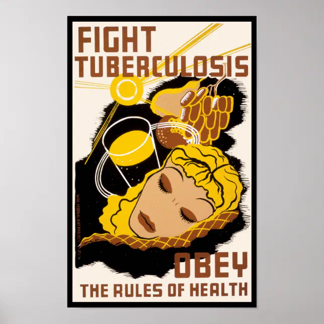 Fight Tuberculosis Poster | Zazzle