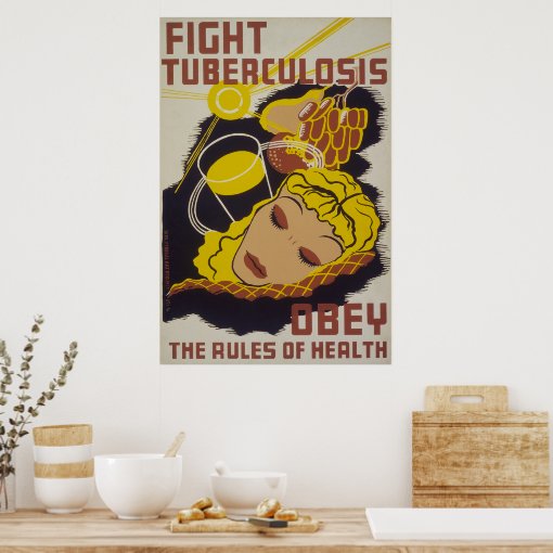 Fight Tuberculosis Poster | Zazzle