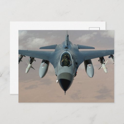 Fighter Jet Aircraft Postcard | Zazzle