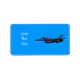 Fighter Jet Flying Label | Zazzle