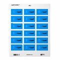 Fighter Jet Flying Label | Zazzle
