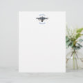 Fighter Jet Letterhead | Zazzle