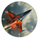 Jet Engine Turbine Fan Large Clock | Zazzle.com