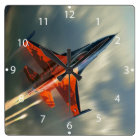 Jet Engine Turbine Fan Large Clock | Zazzle.com