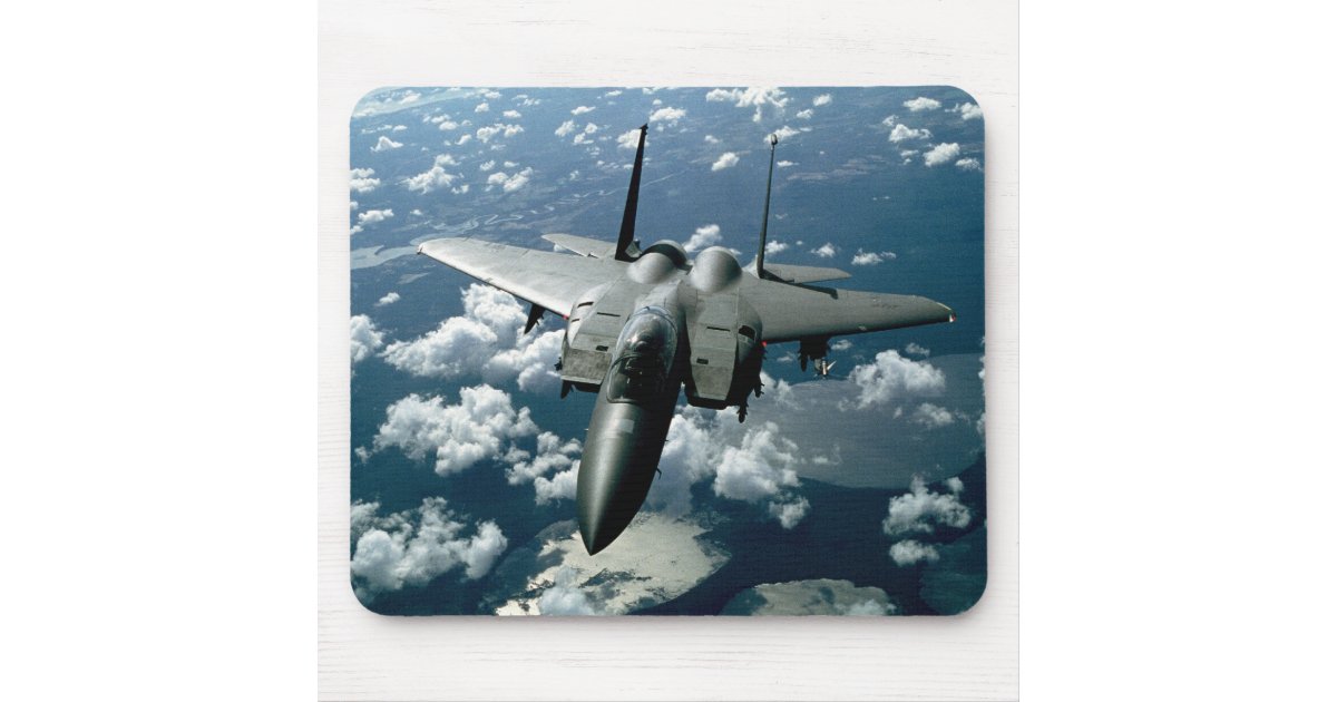 Fighter Jet Mouse Pad | Zazzle