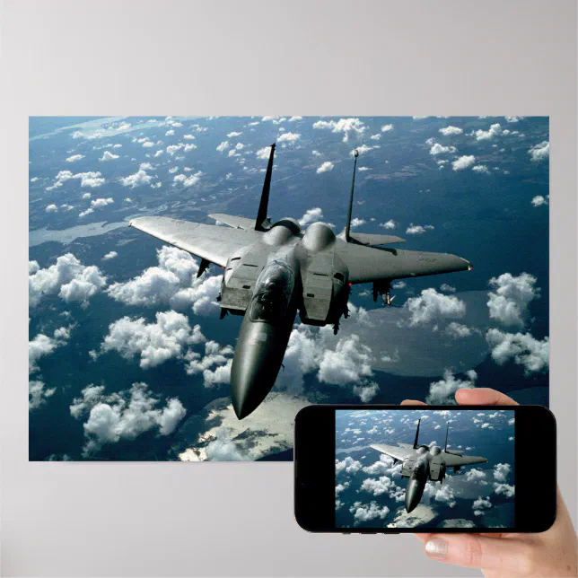 Fighter Jet Poster | Zazzle