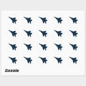 Fighter Jet Stickers | Zazzle
