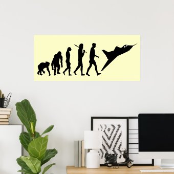 Fighter pilot flying Airforce pilot mens work Poster | Zazzle