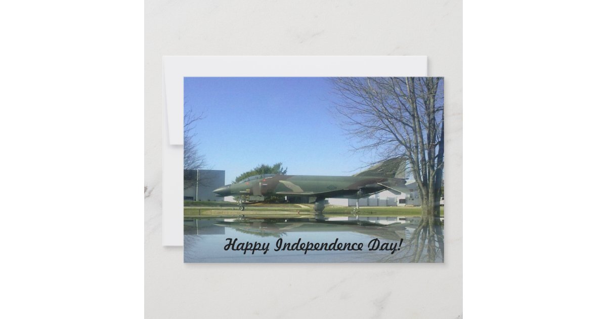 Fighter plane (F4-Phantom) Invitation | Zazzle