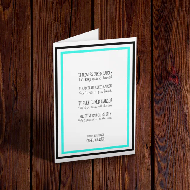 Fighting Cancer Support Card | Zazzle