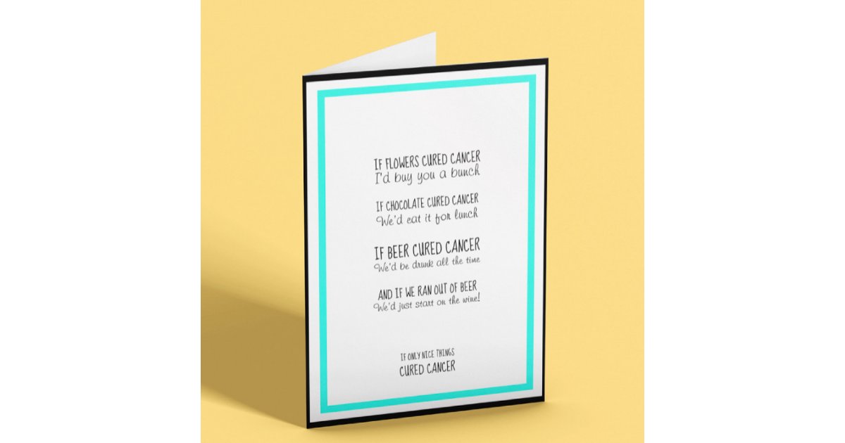 Fighting Cancer Support Card | Zazzle