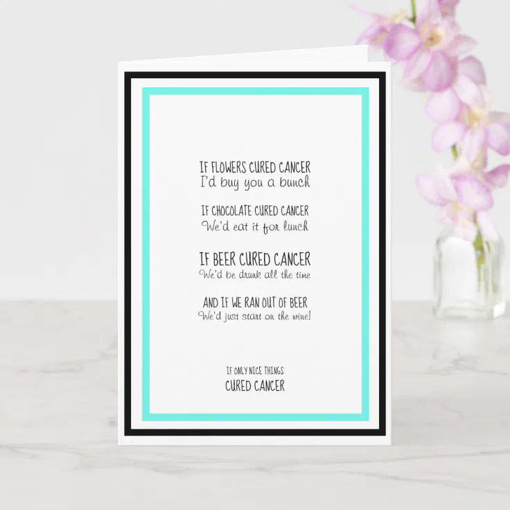 Fighting Cancer Support Card | Zazzle