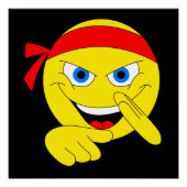 Fighting Emoji Poster | Zazzle