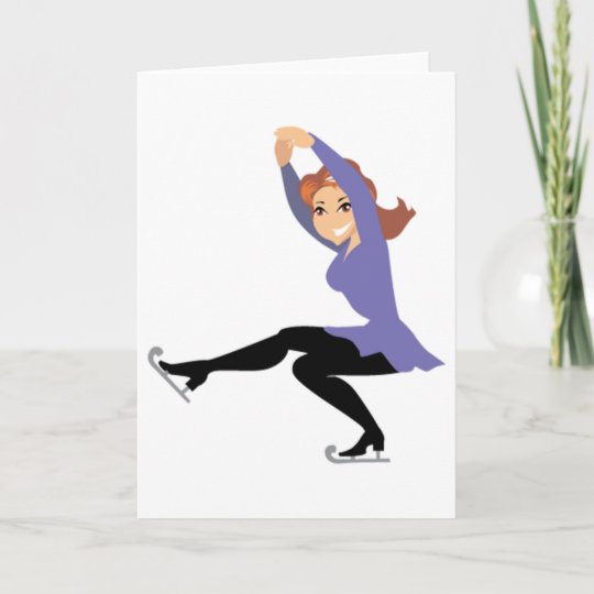 Figure Skating Greeting Cards | Zazzle.com
