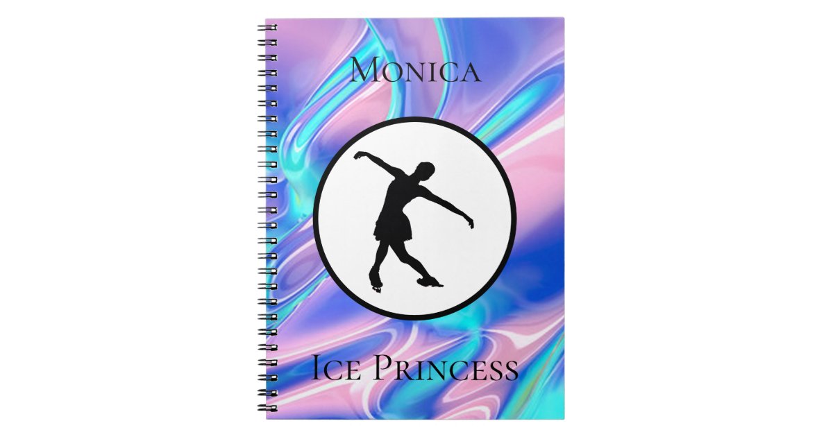 Figure Skating "Ice Princess" Custom Notebook | Zazzle