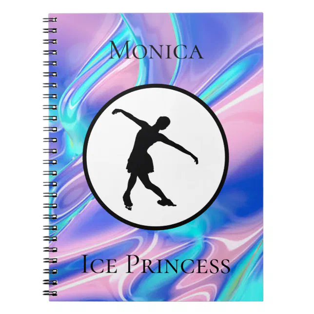 Figure Skating "Ice Princess" Custom Notebook | Zazzle