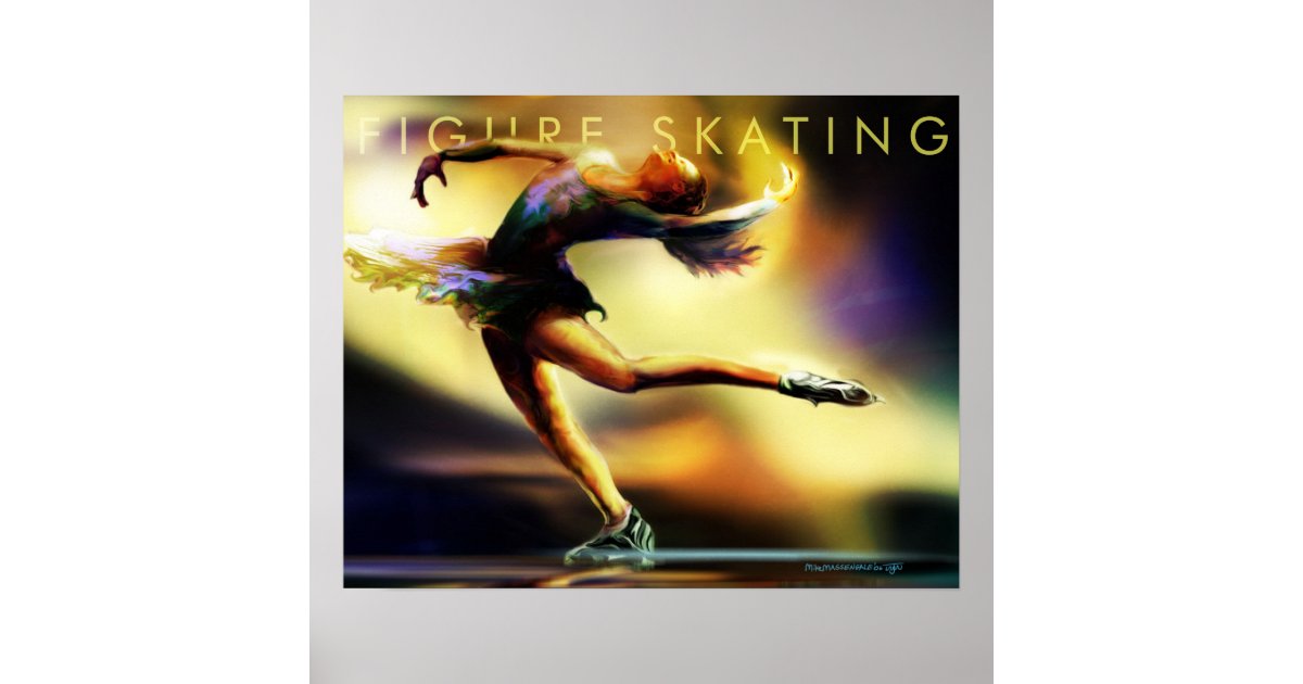 Figure Skating Poster | Zazzle