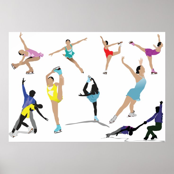 Figure Skating Poster | Zazzle