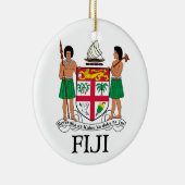 FIJI - emblem / flag / coat of arms / symbol Ceramic Ornament | Zazzle