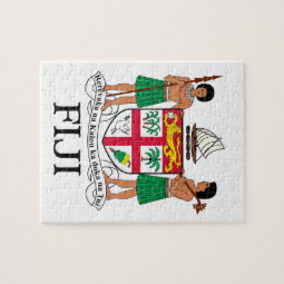 FIJI - emblem / flag / coat of arms / symbol Jigsaw Puzzle | Zazzle