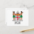 FIJI - emblem / flag / coat of arms / symbol Postcard | Zazzle