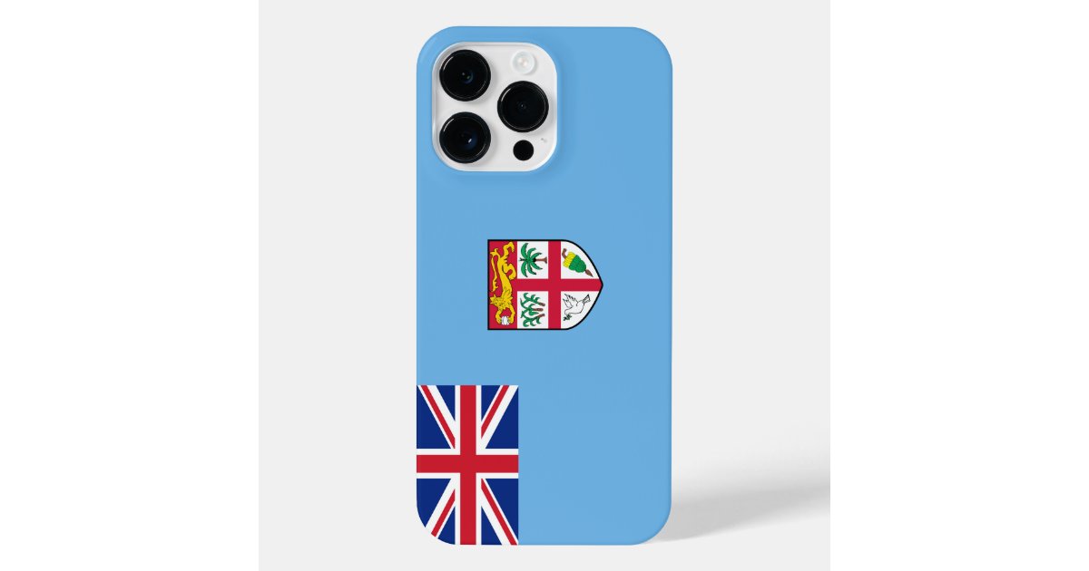 Fiji flag iPhone case | Zazzle
