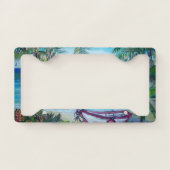 Fiji Island - License Plate Frame | Zazzle