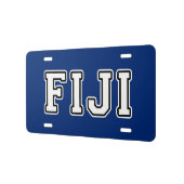 Fiji License Plate | Zazzle