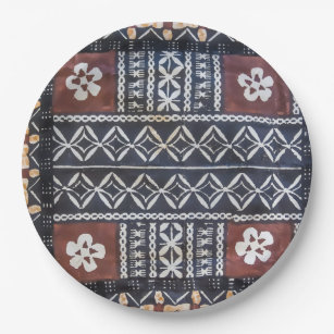 Vintage Hawaiian Tapa Design Plates Collectibles Art & Collectibles ...